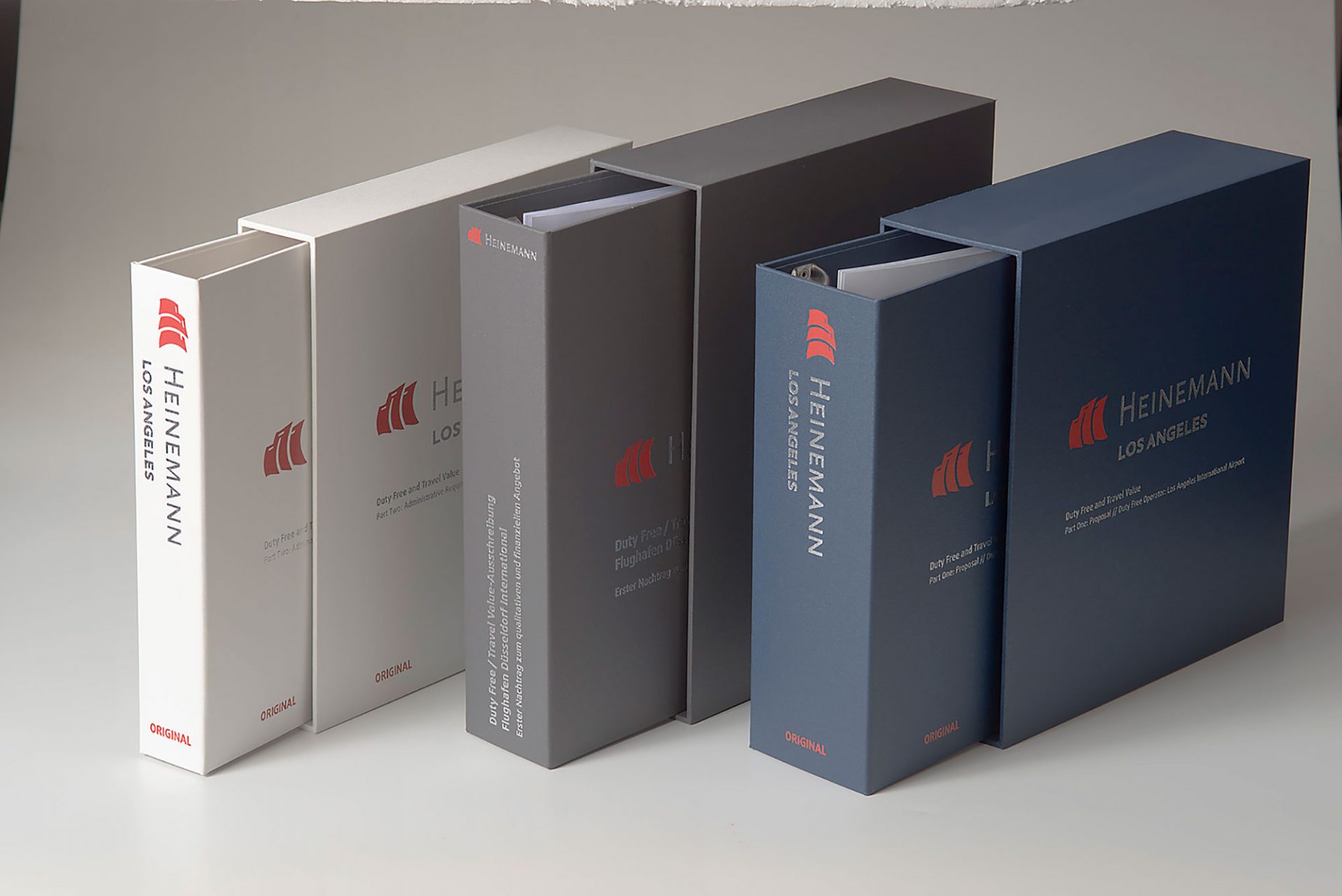 Mappen und Ordner für Präsentationen von der Buchbinderei ZWANG B